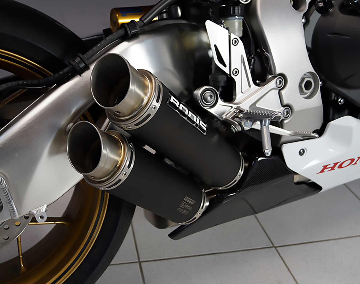 Exhaust system: HONDA - FIREBLADE CBR1000RR 2014-2016 :: BODIS EXHAUST